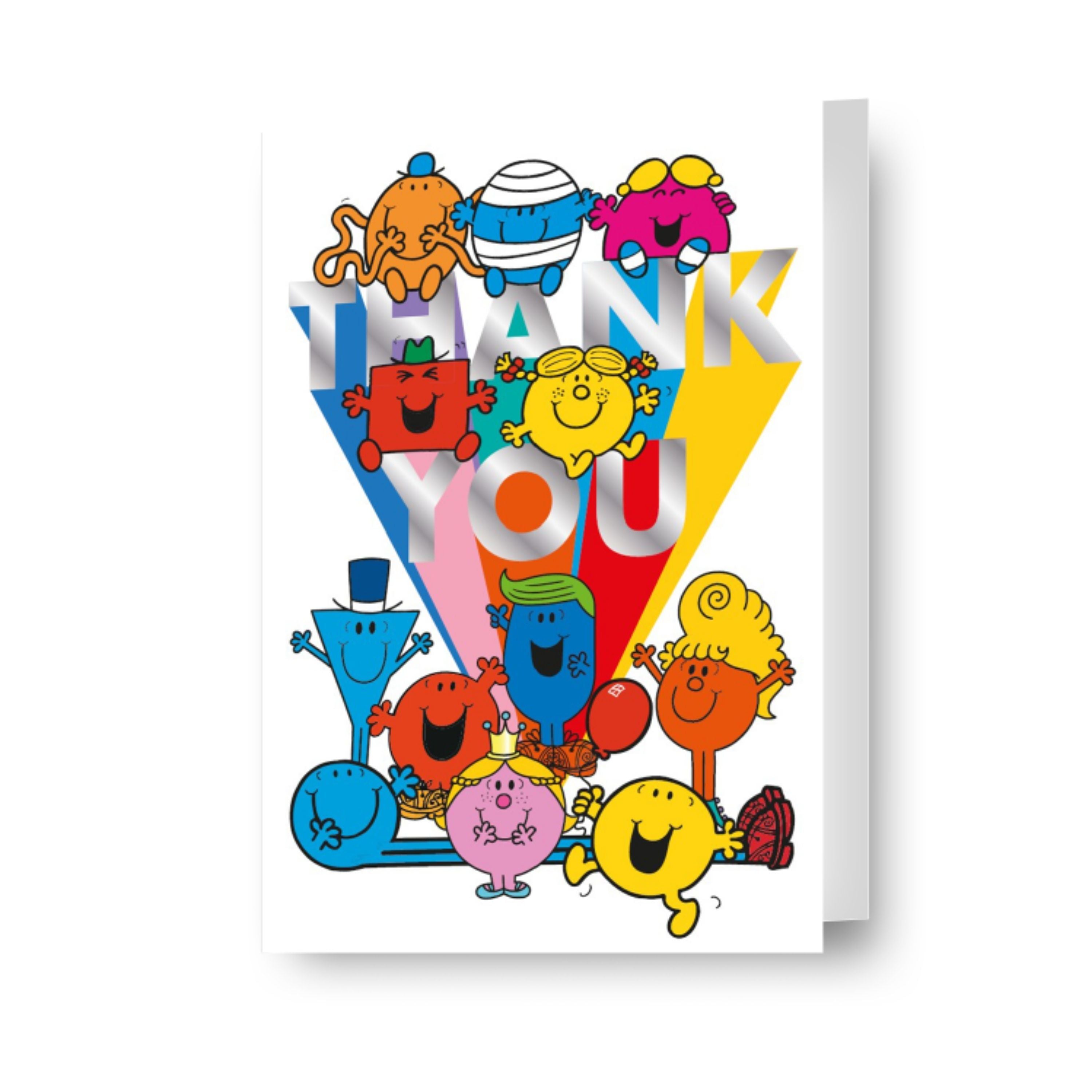 Mr Men & Little Miss Thank You Card – Danilo Promotions