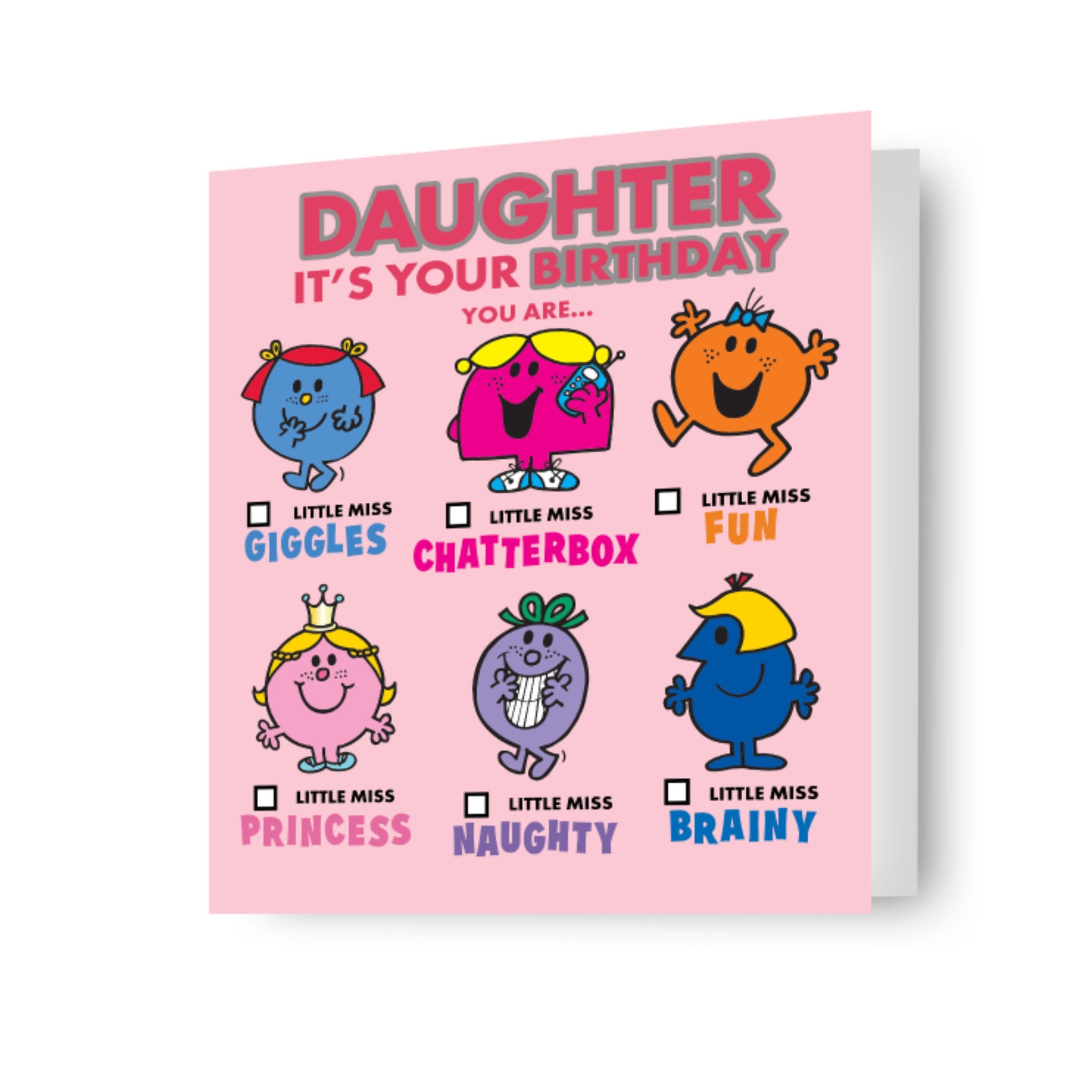 Mr Men & Little Miss 'Mr Perfect' Husband Birthday Card – Danilo Promotions