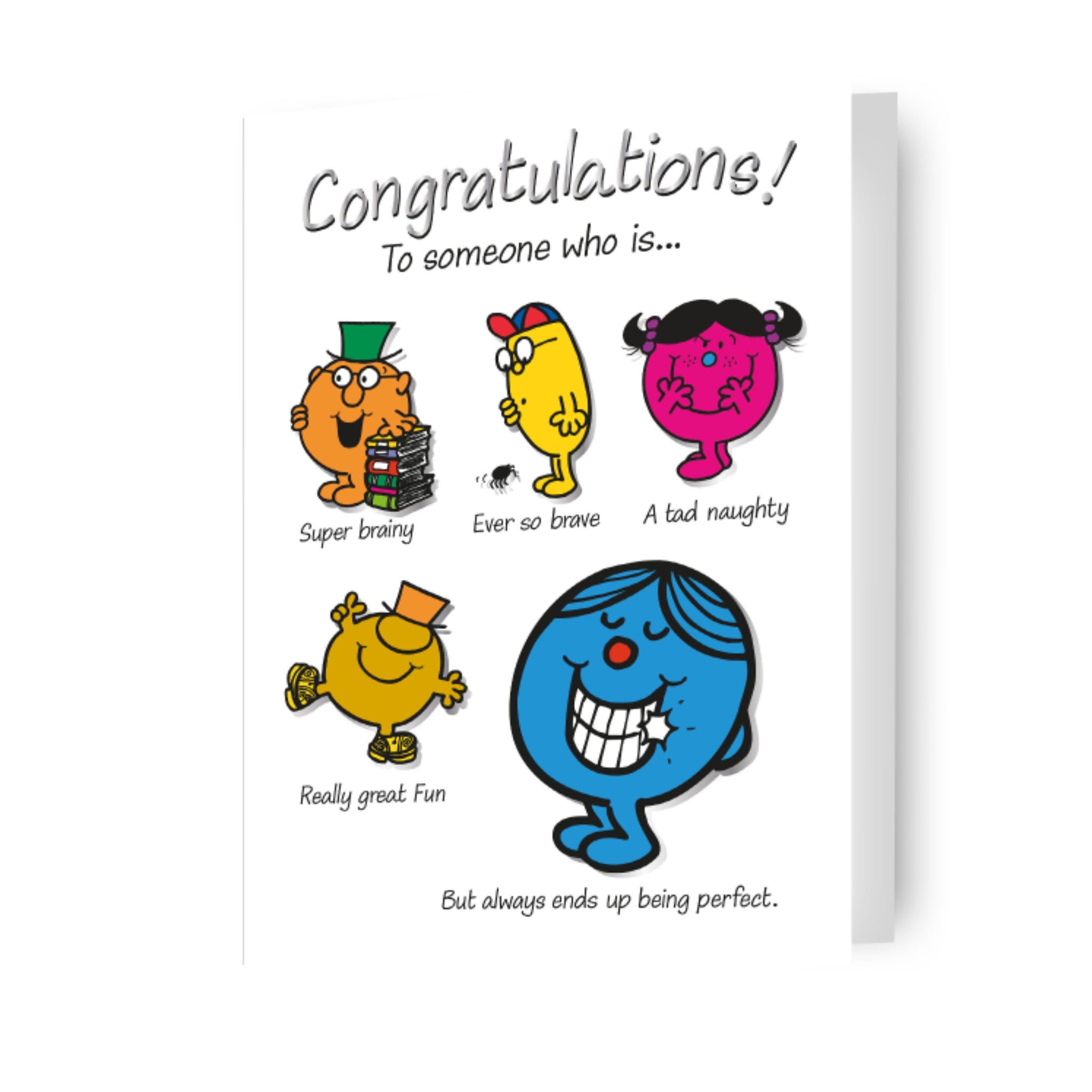 Mr Men & Little Miss 'Congratulations' Card – Danilo Promotions
