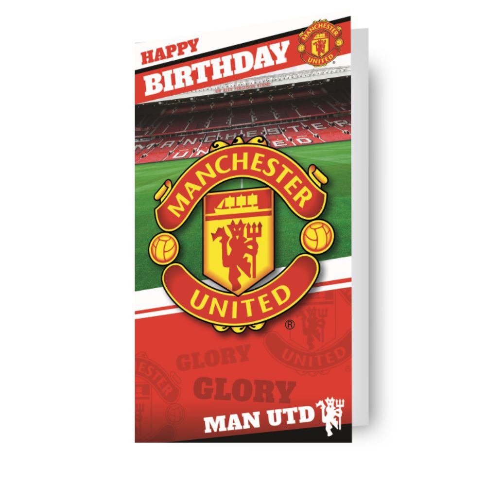 Manchester United Happy Birthday Card – Danilo Promotions