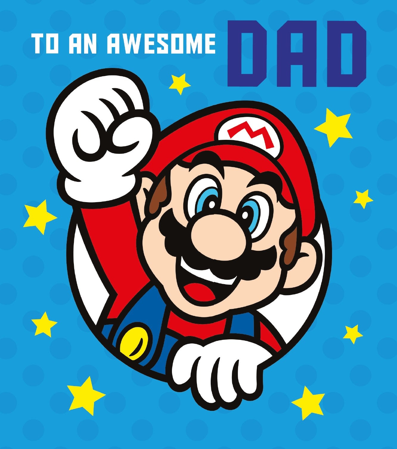 Super Mario Dad Birthday Card – Danilo Promotions