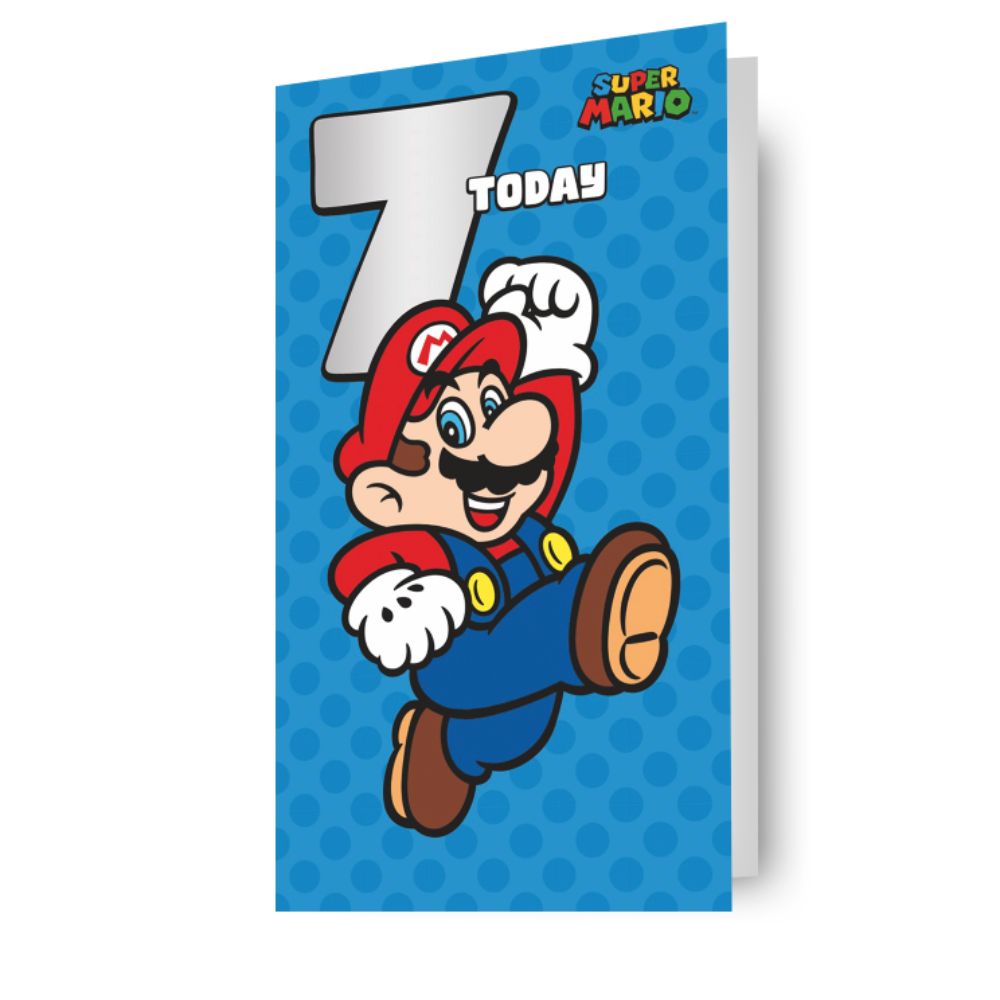 Super Mario Bros 'It's Your Birthday!' Card – Danilo Promotions