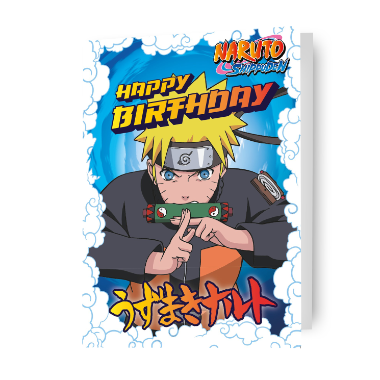 Naruto Shippuden 'Happy Birthday' Card – Danilo Promotions