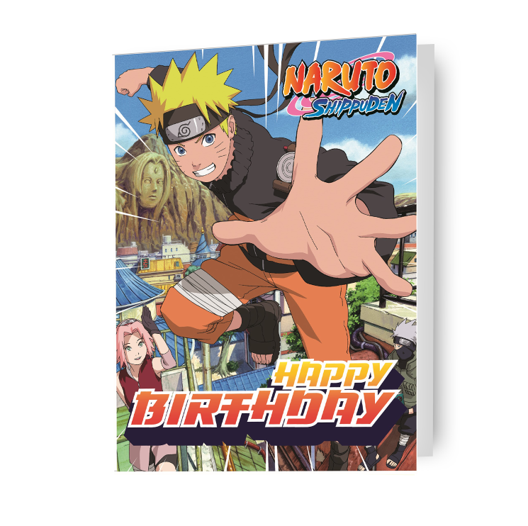 Naruto Shippuden 'Happy Birthday' Card – Danilo Promotions