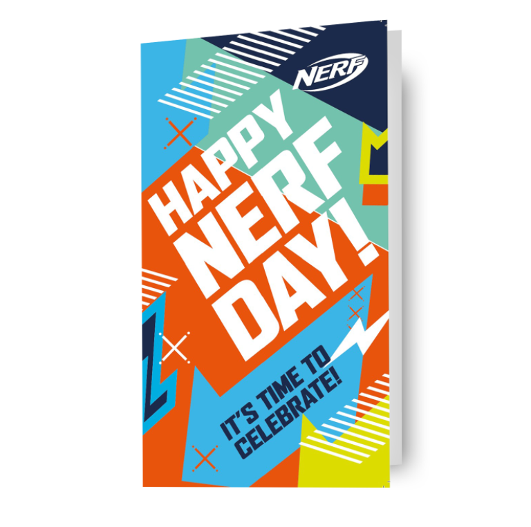 Nerf 'Happy Birthday' Card – Danilo Promotions