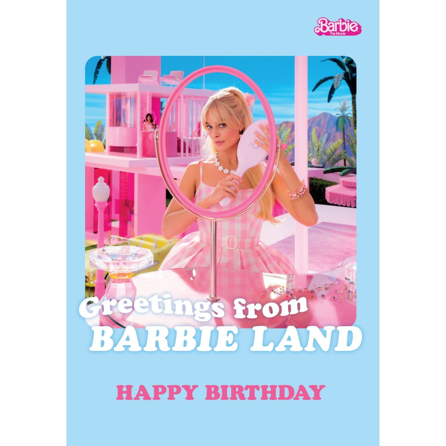 Barbie Movie Card, Personalise with any message – Danilo Promotions