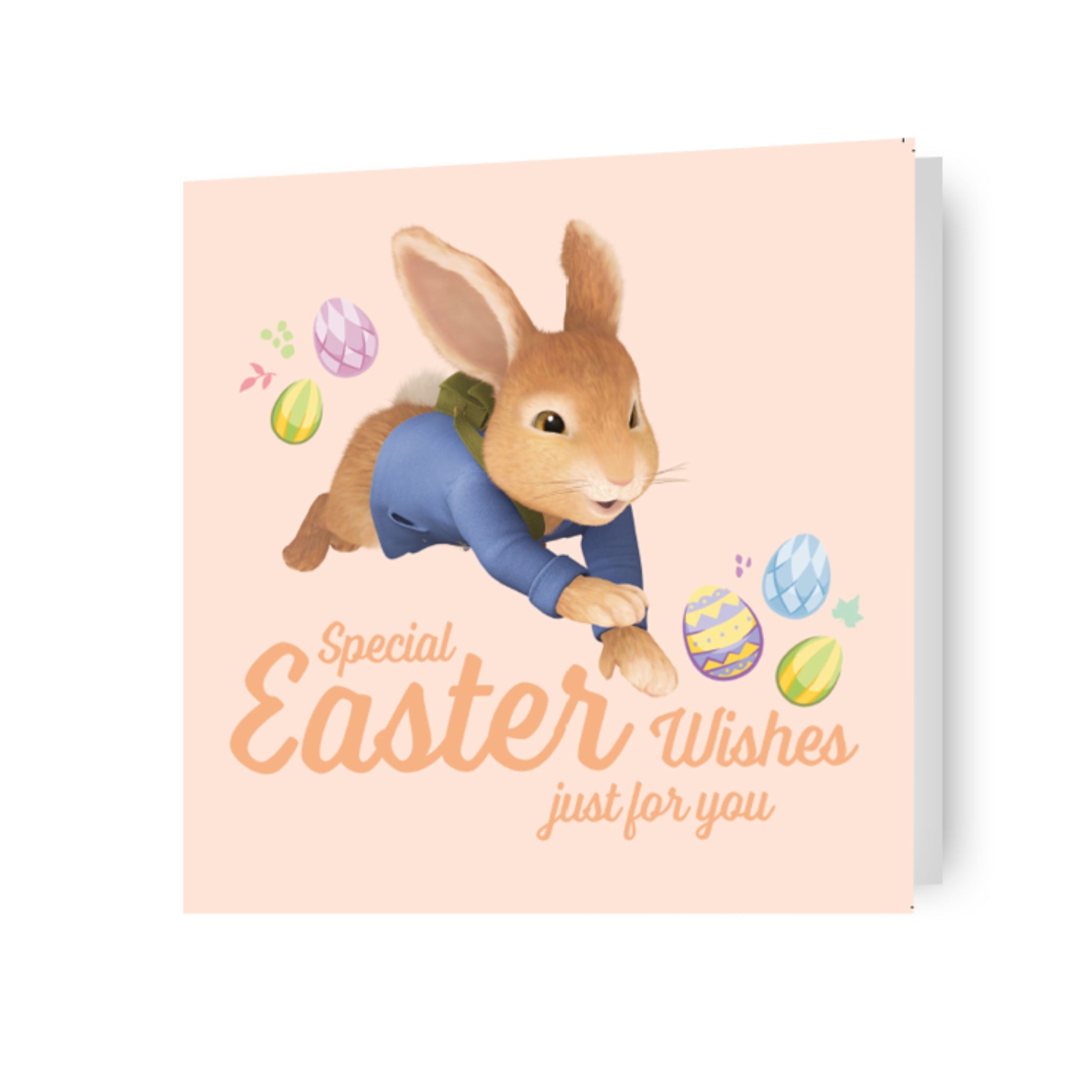 Peter Rabbit Pink 'Easter Wishes' Card – Danilo Promotions