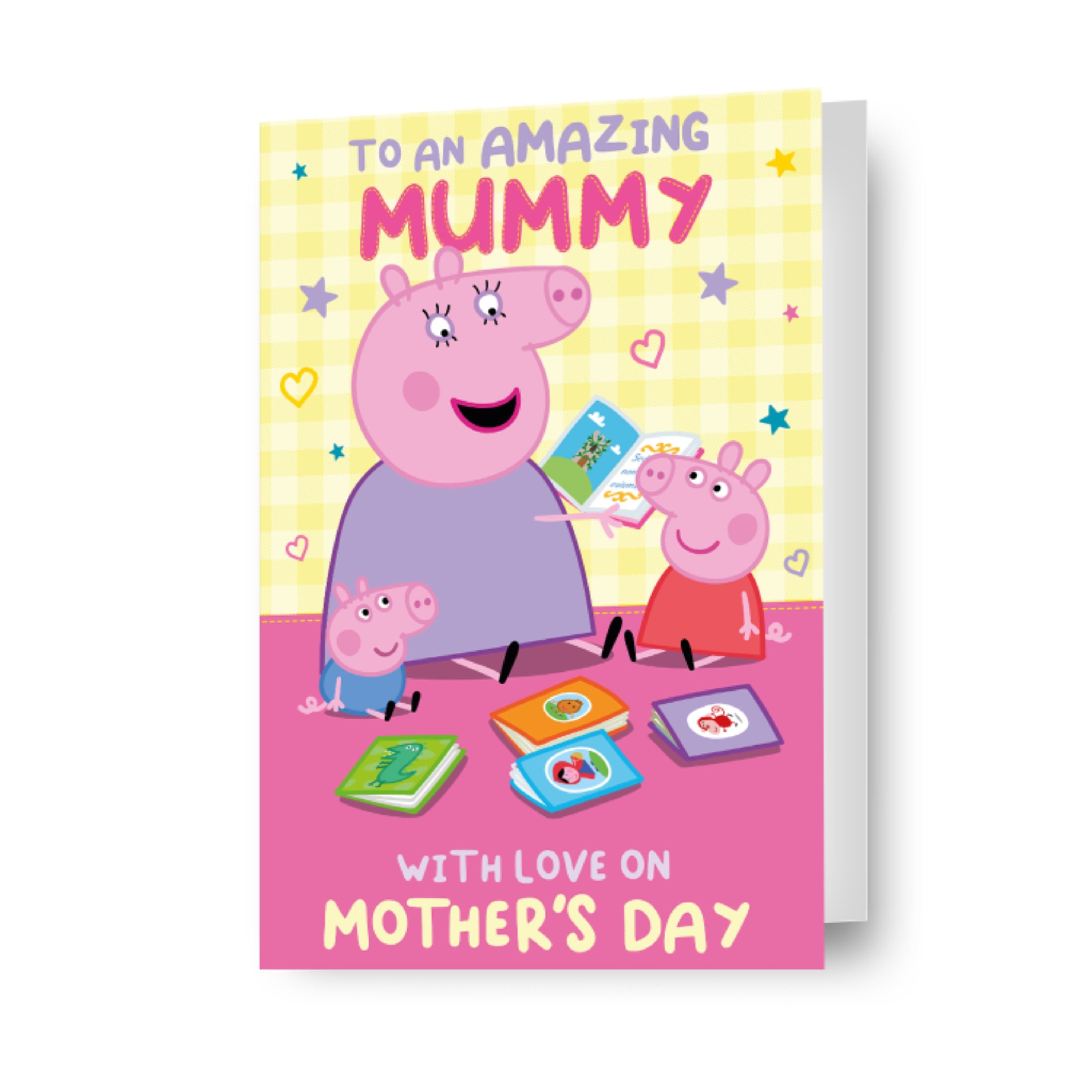 Peppa Pig 'Amazing Mummy' Mother's Day Card – Danilo Promotions