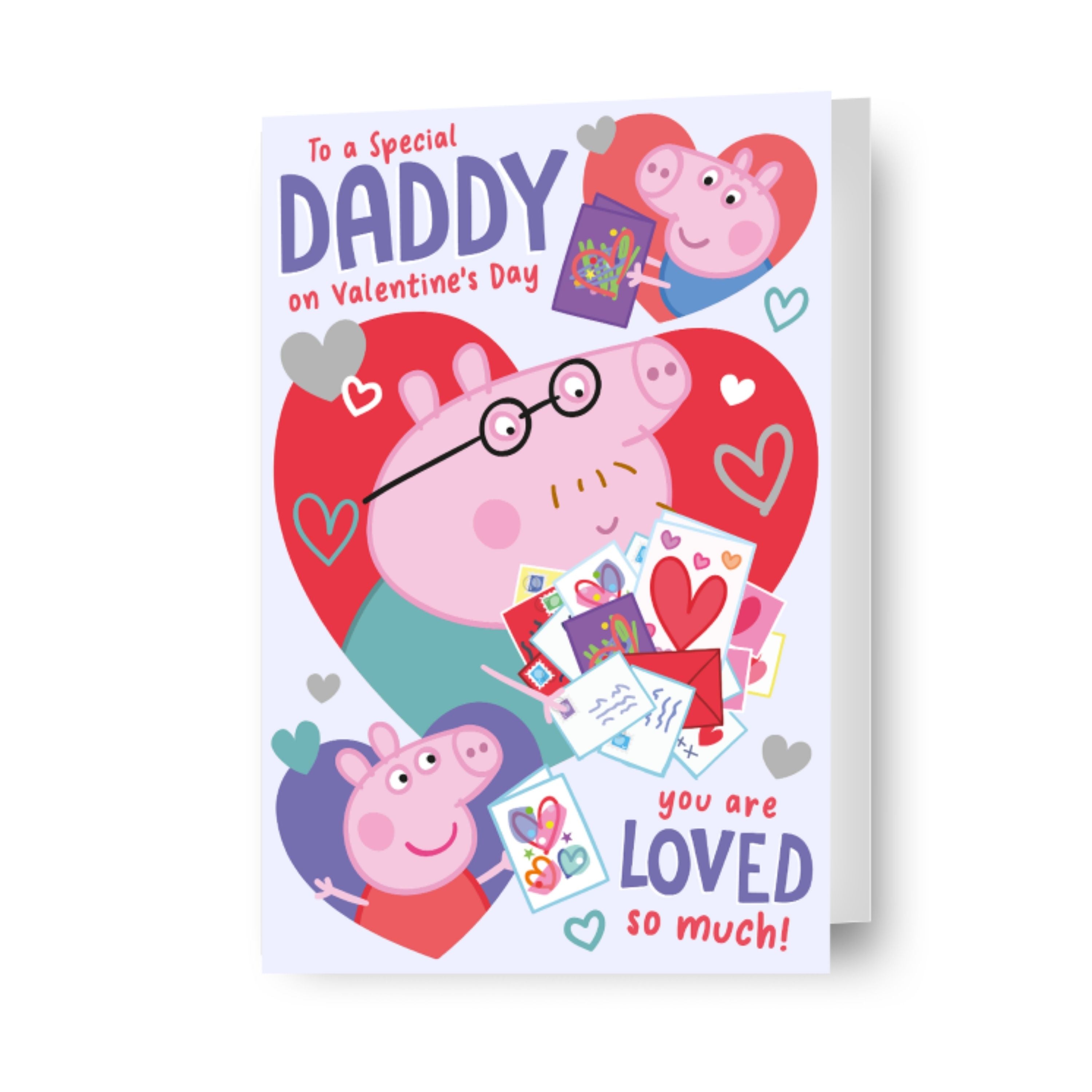 Peppa Pig 'Special Daddy' Valentine's Day Card – Danilo Promotions