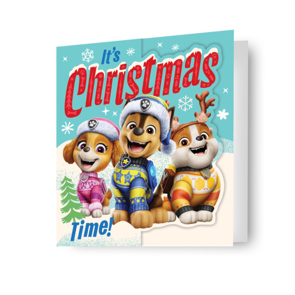 Paw Patrol Fold Out Christmas Card – Danilo Promotions