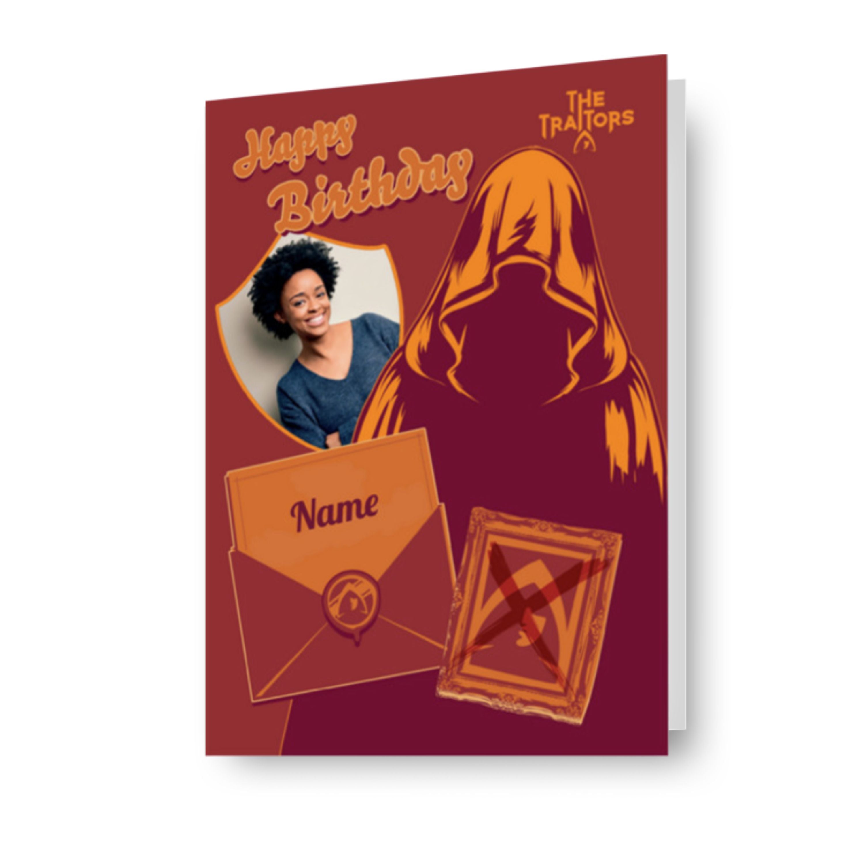 The Traitors Personalised Photo Upload Birthday Card – Danilo Promotions