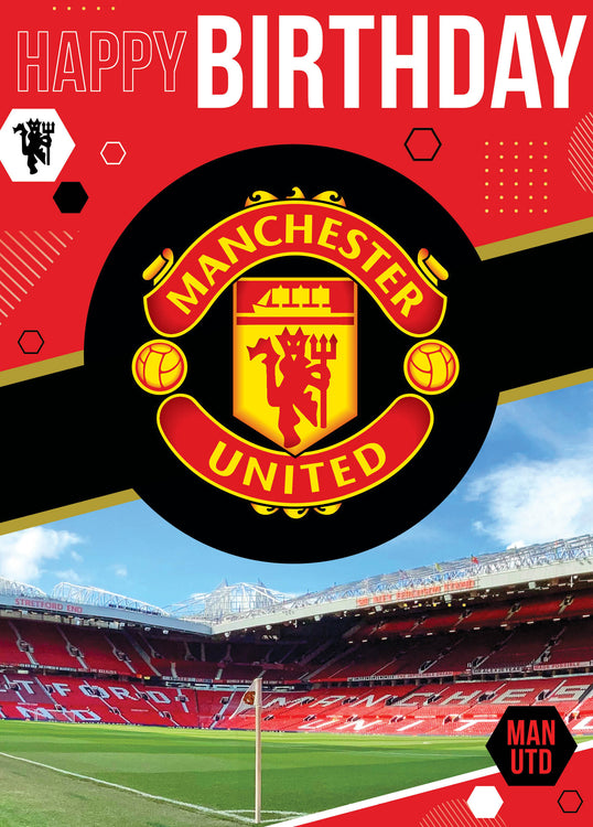 Manchester United Birthday Thank You