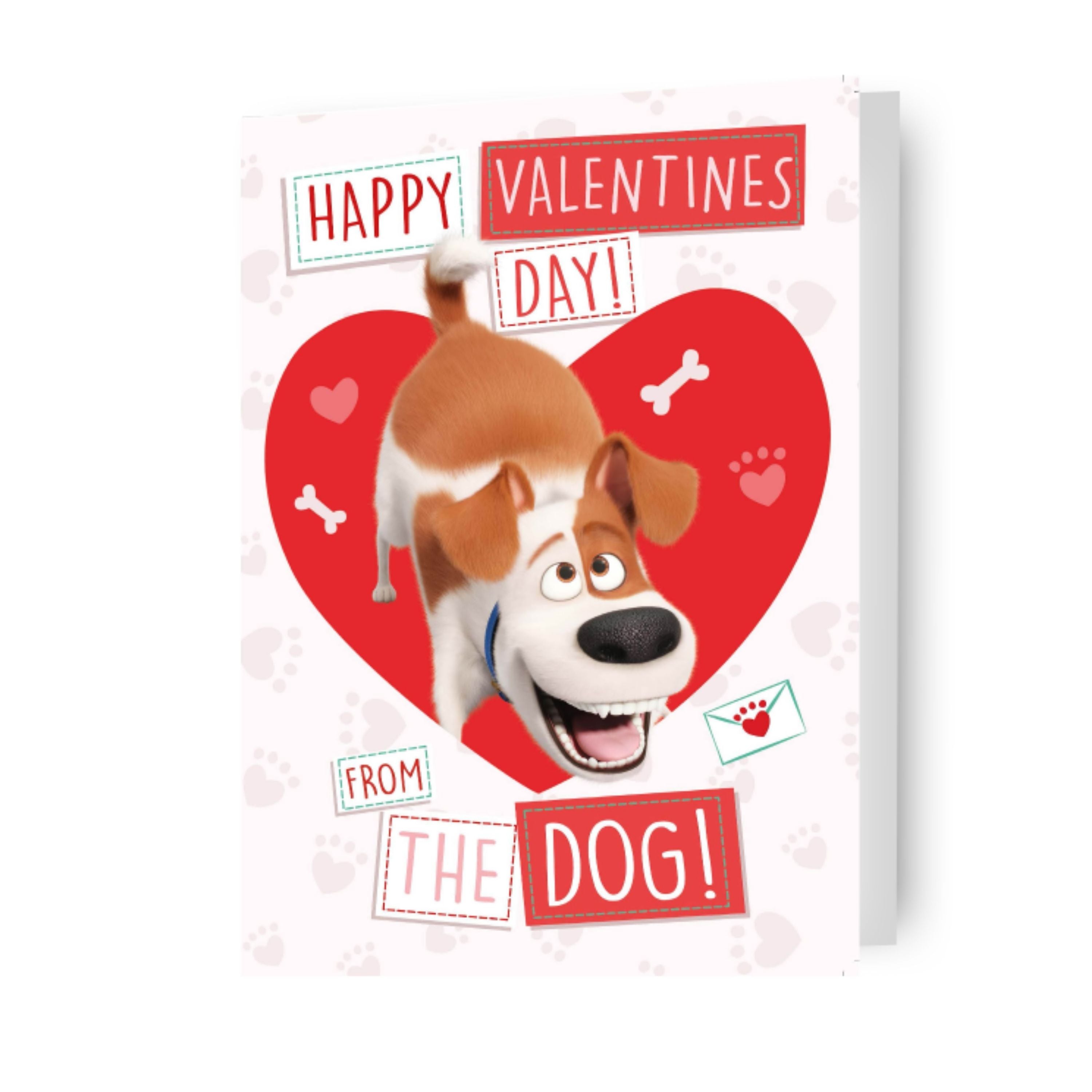 The Secret Life of Pets "From The Dog" Valentine's Day Card – Danilo ...