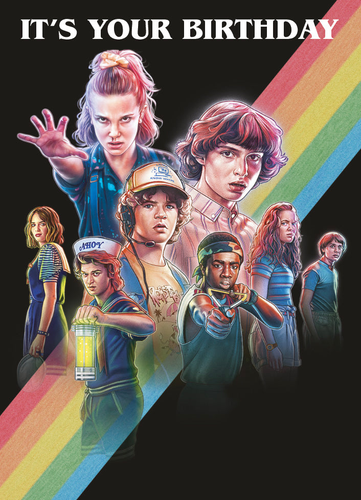 Stranger Things Birthday Card – Danilo Promotions