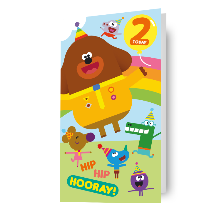 Hey Duggee Age 2 Birthday Card – Danilo Promotions