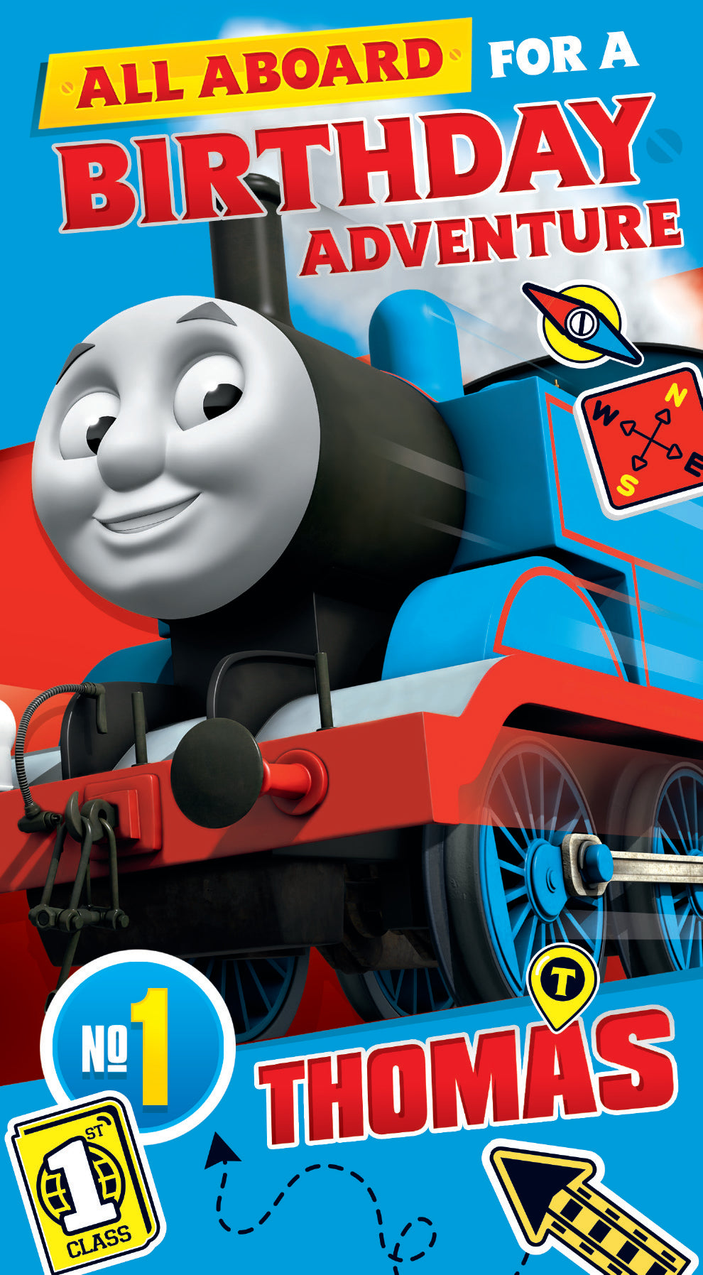 Thomas & Friends Birthday Card – Danilo Promotions