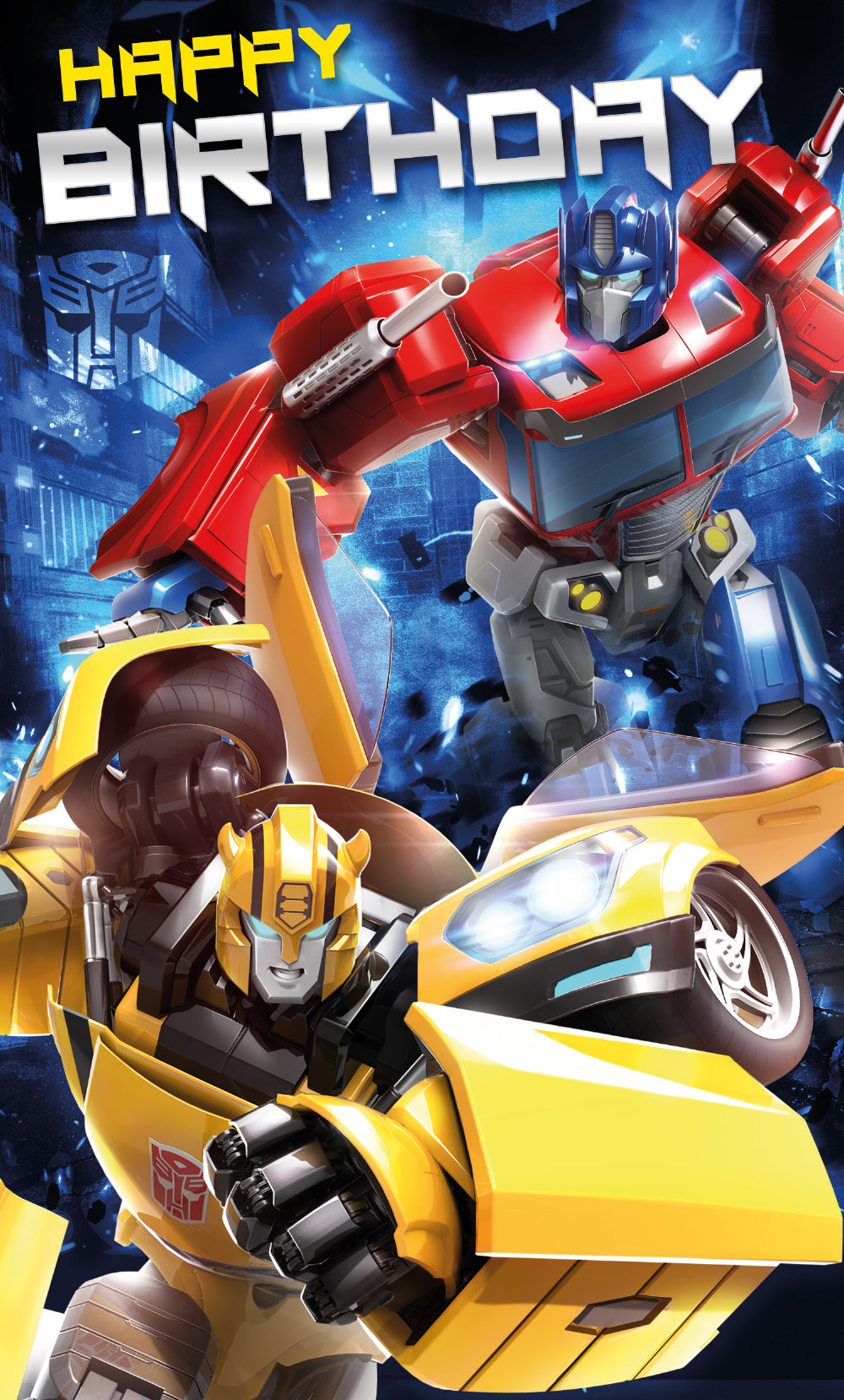 Transformers Birthday Card – Danilo Promotions