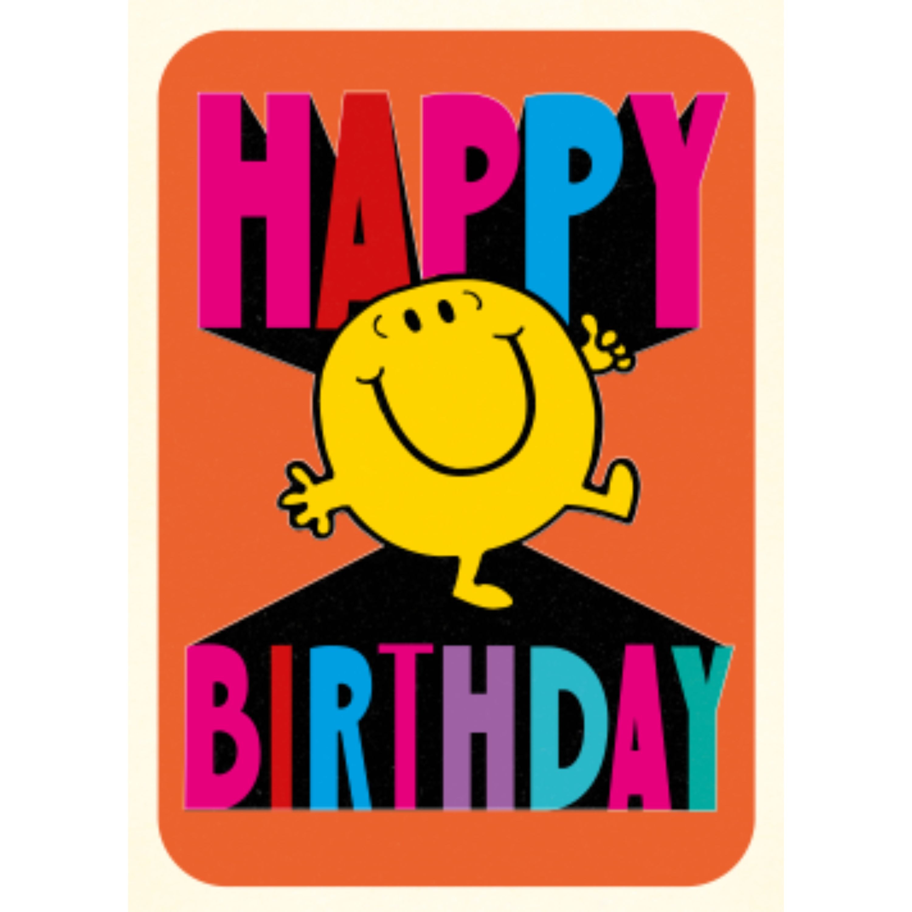 Mr Men Happy Birthday Card – Danilo Promotions
