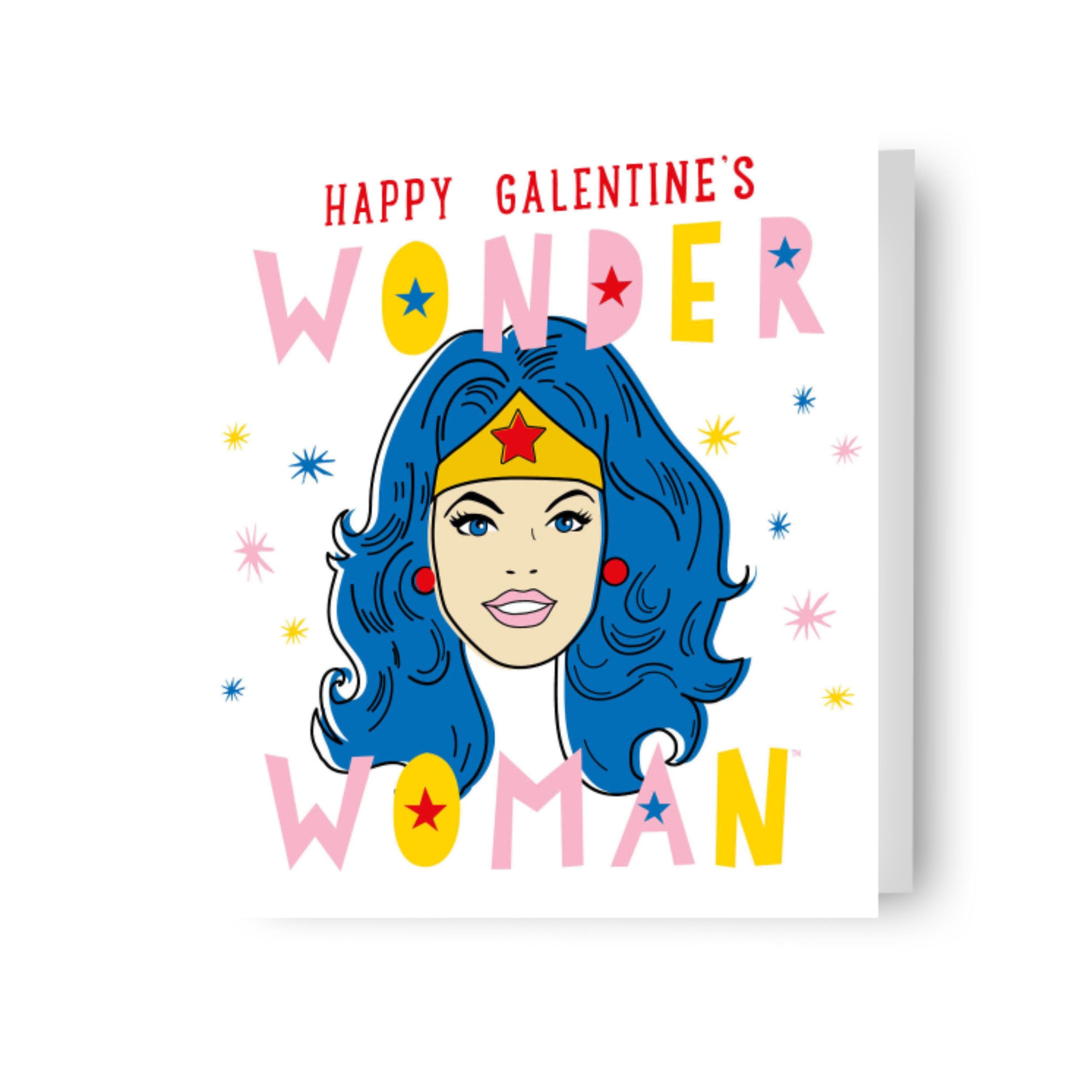 Wonder Woman 'Galentine's' Valentine's Day Card – Danilo Promotions