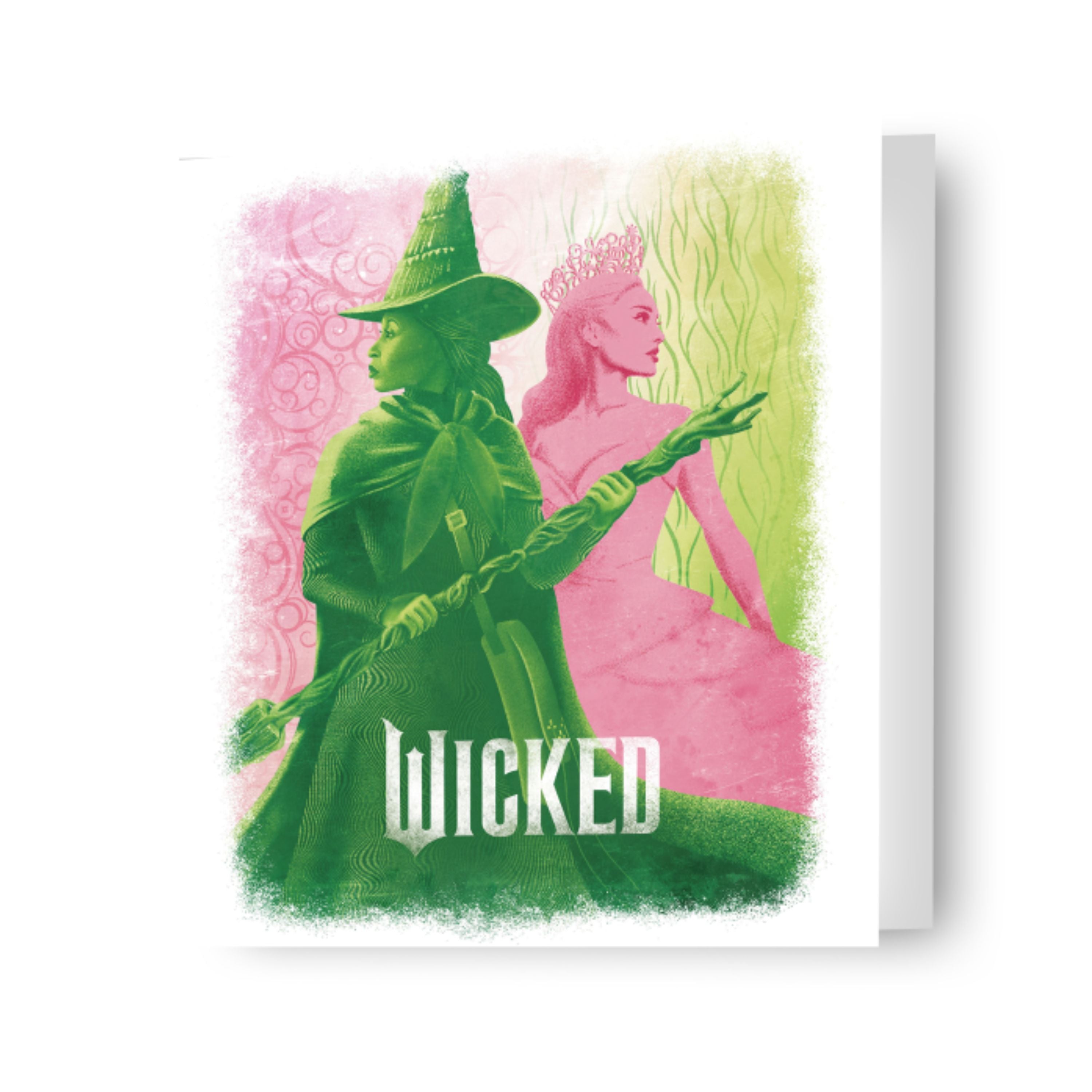Wicked Glinda and Elphaba Illustrated Card – Danilo Promotions
