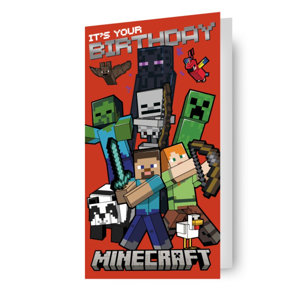 Minecraft Birthday Card – Danilo Promotions
