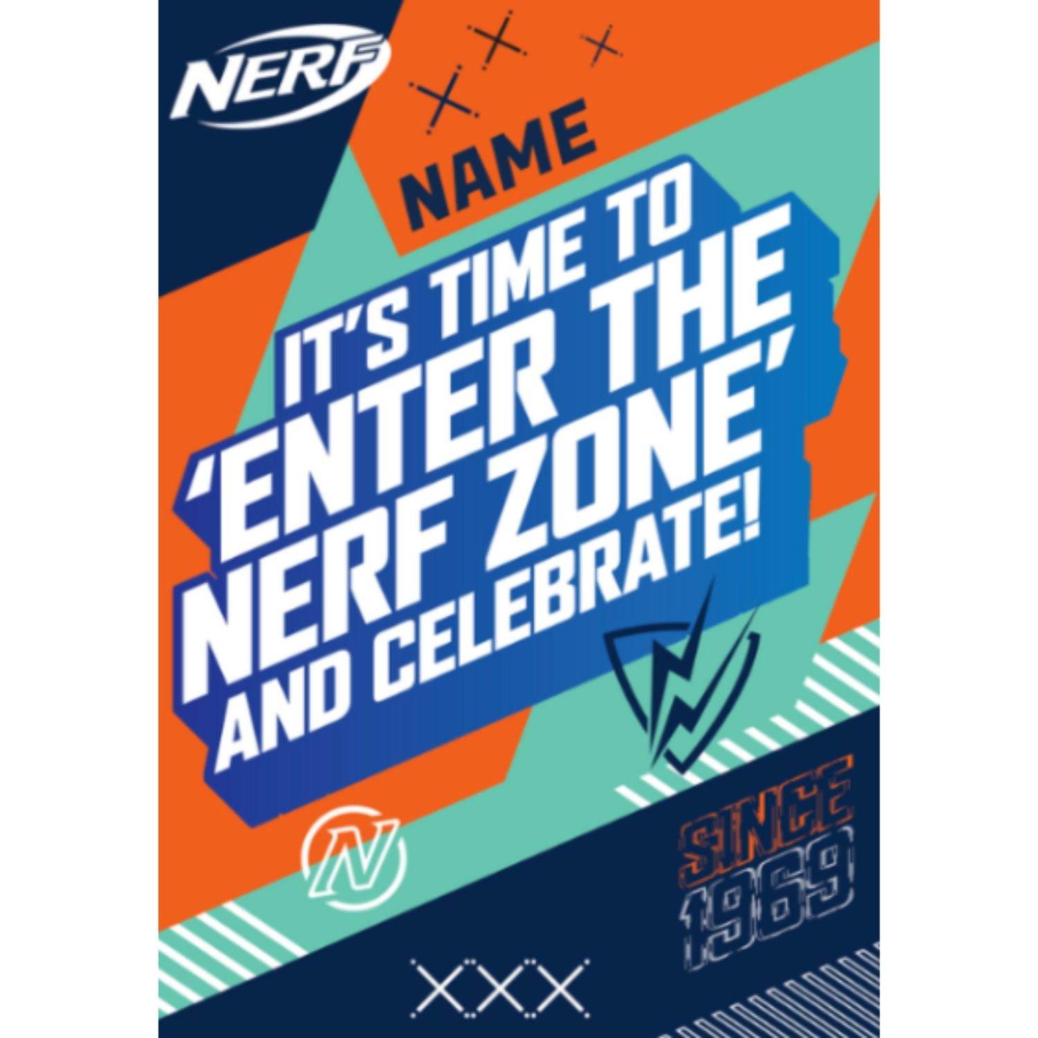Nerf Birthday Card – Danilo Promotions
