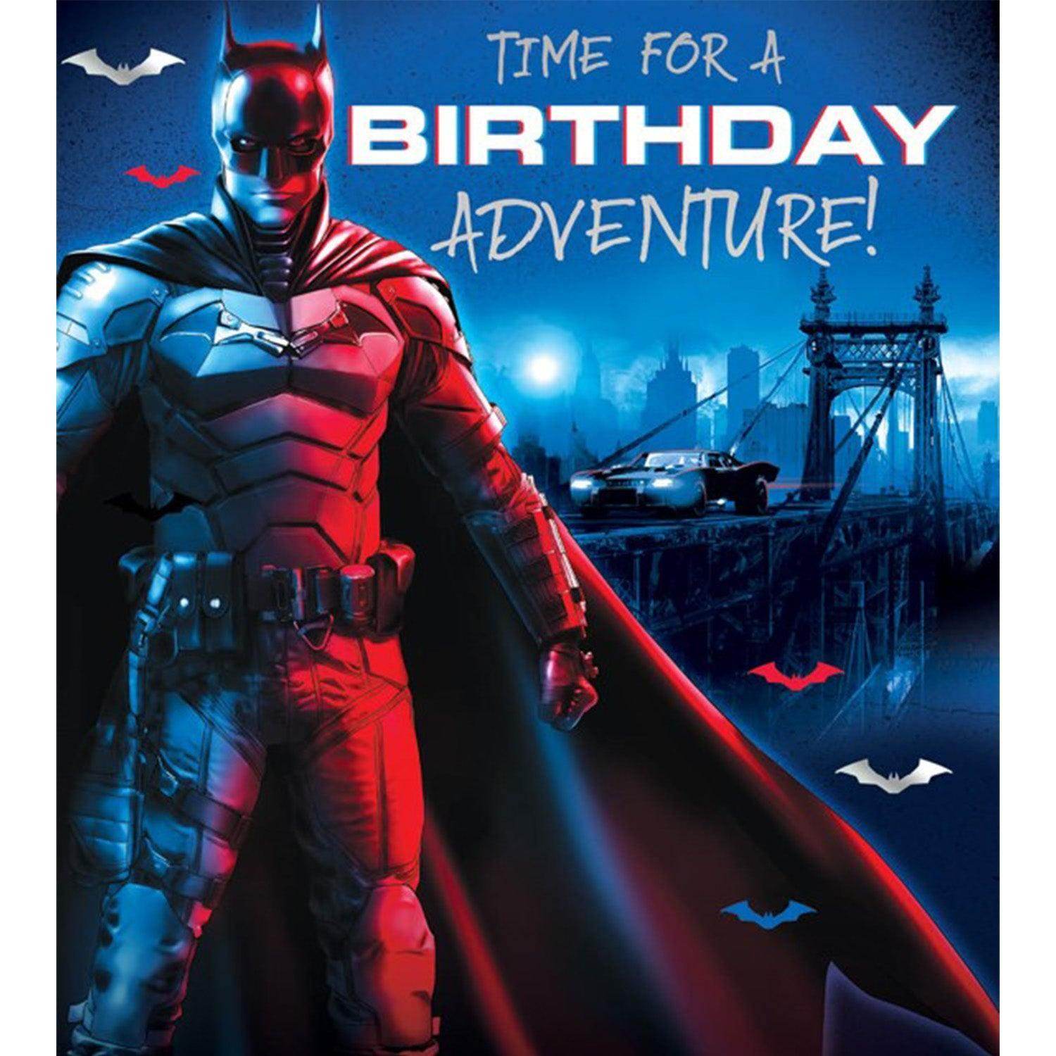 Batman Birthday Card, Officially Licensed Product – Danilo Promotions